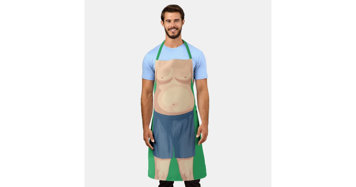 Funny Dad Bod Apron | Zazzle