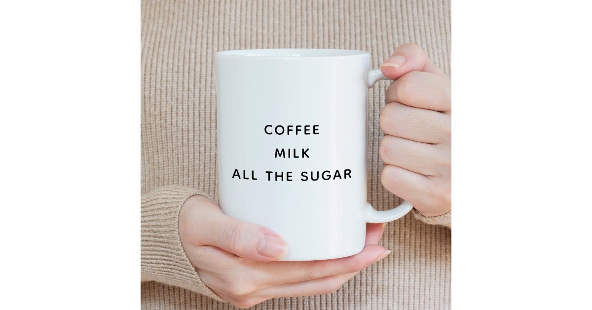 Funny Drink Preference Coffee Mug | Zazzle