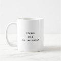 Funny Drink Preference Coffee Mug | Zazzle