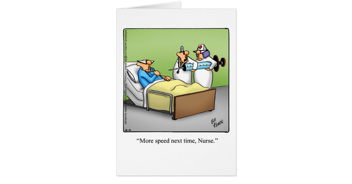 Funny Emergency Nurses Day Card "Spectickles" | Zazzle