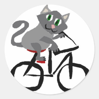 Funny Bicycle Stickers & Labels | Zazzle UK