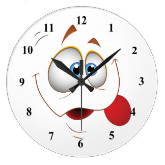 Silly Wall Clocks | Zazzle.co.uk