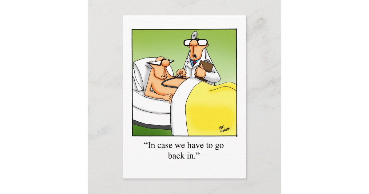Funny Medical Appointment/Reminder Postcard | Zazzle