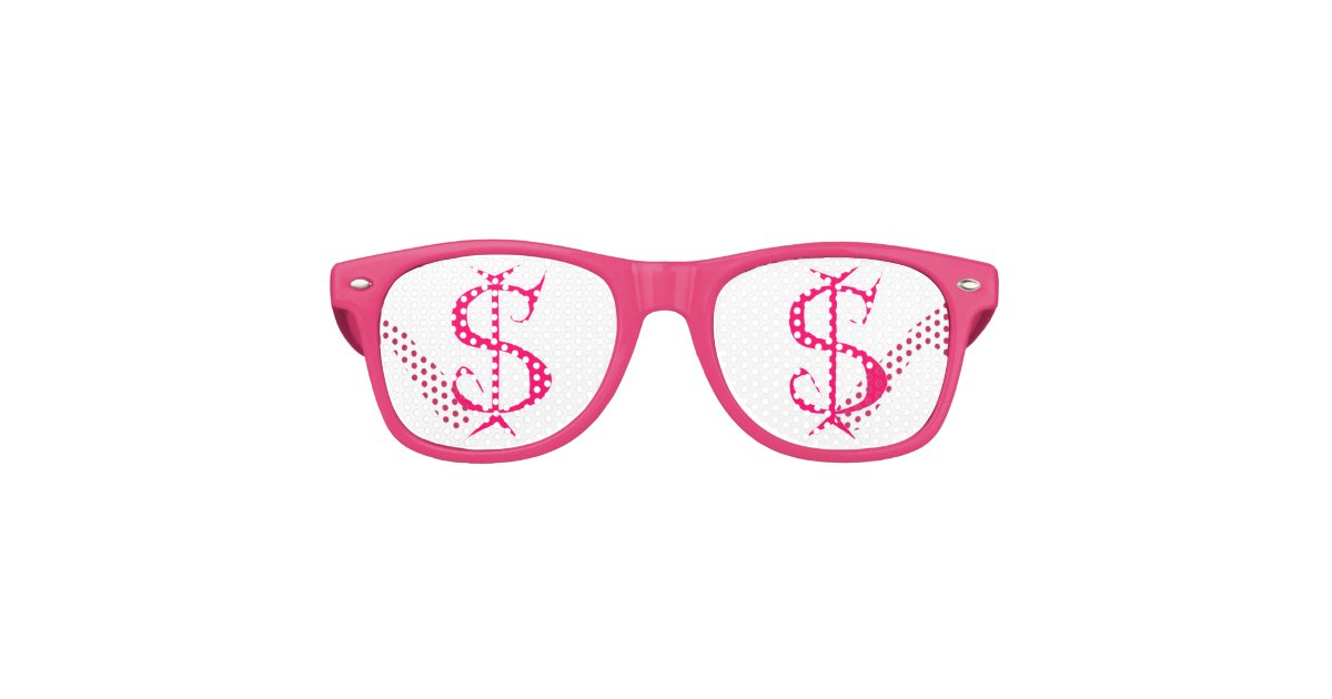 Funny Money Novelty Glasses | Zazzle