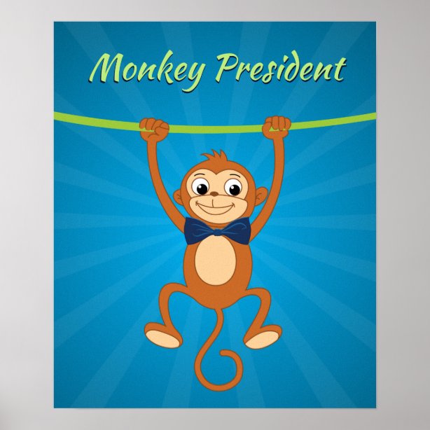 Funny Monkey Posters & Prints | Zazzle UK