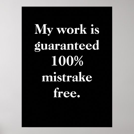 Funny Motivational Office Poster | Zazzle.co.uk