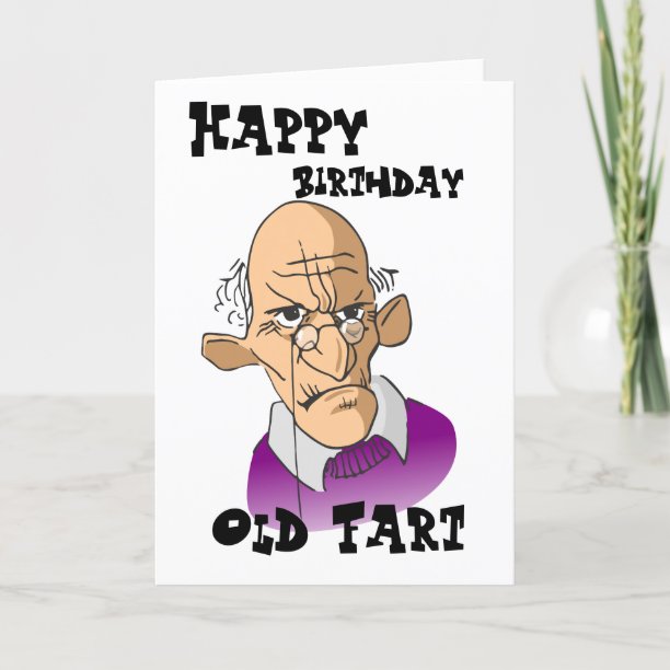 Old Fart Greeting Cards & Personalised Cards | Zazzle UK