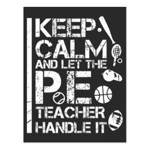 Pe Teacher Cards | Zazzle UK