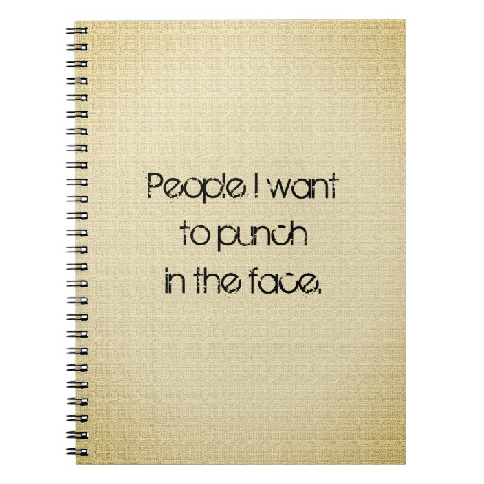 Funny Quote Note Keeping Notebook | Zazzle.co.uk