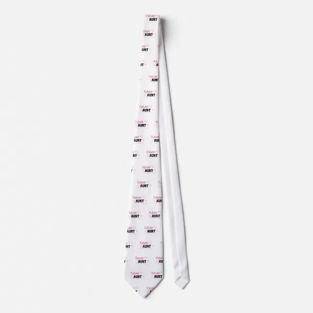 Future Aunt Tshirts and Gifts Tie | Zazzle