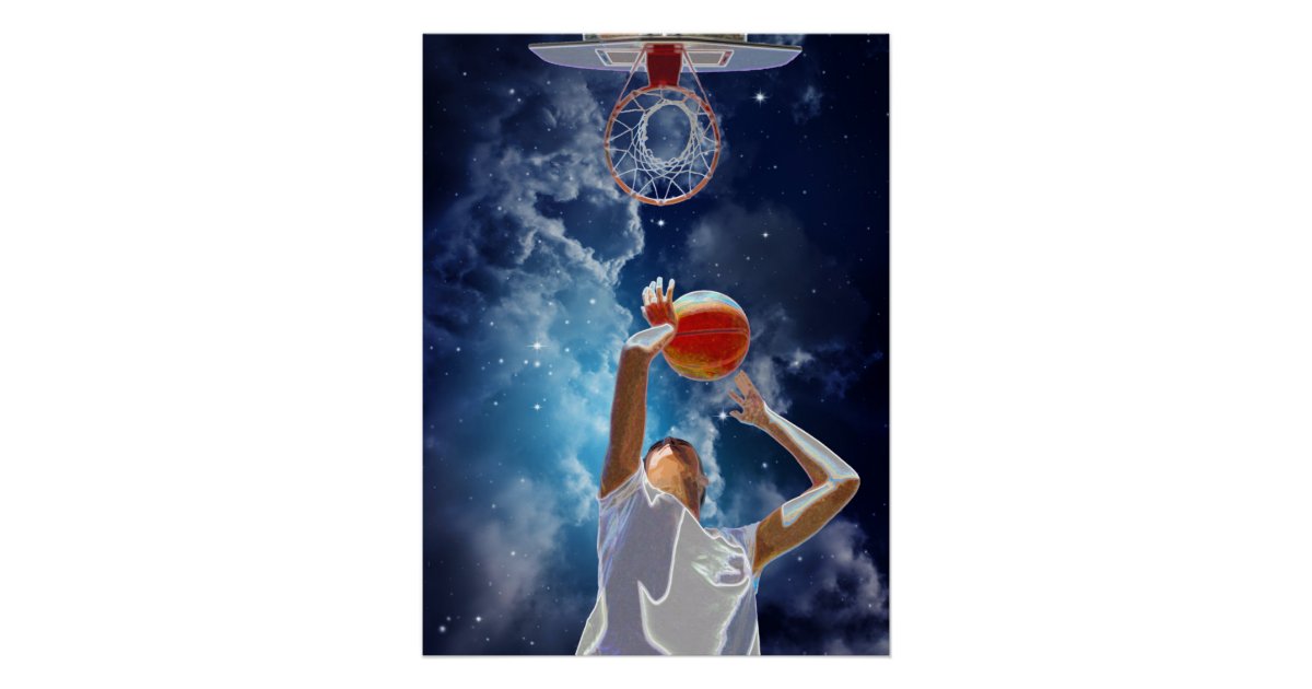 Future Basketball All-Star Poster | Zazzle