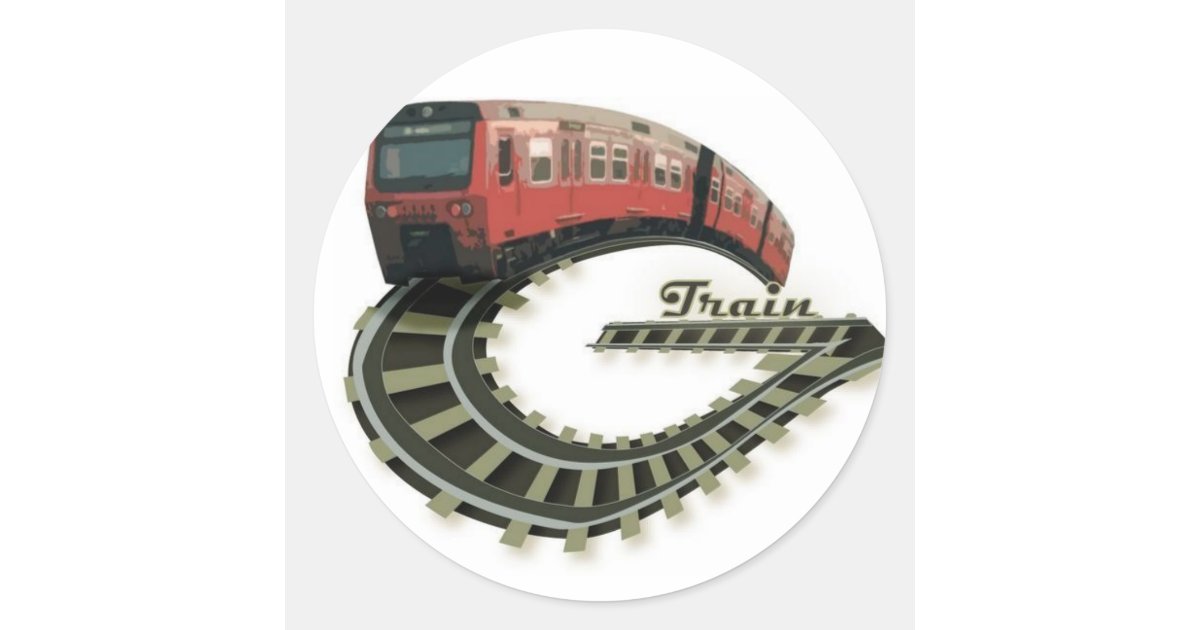 G Train Logo Sricker Classic Round Sticker | Zazzle