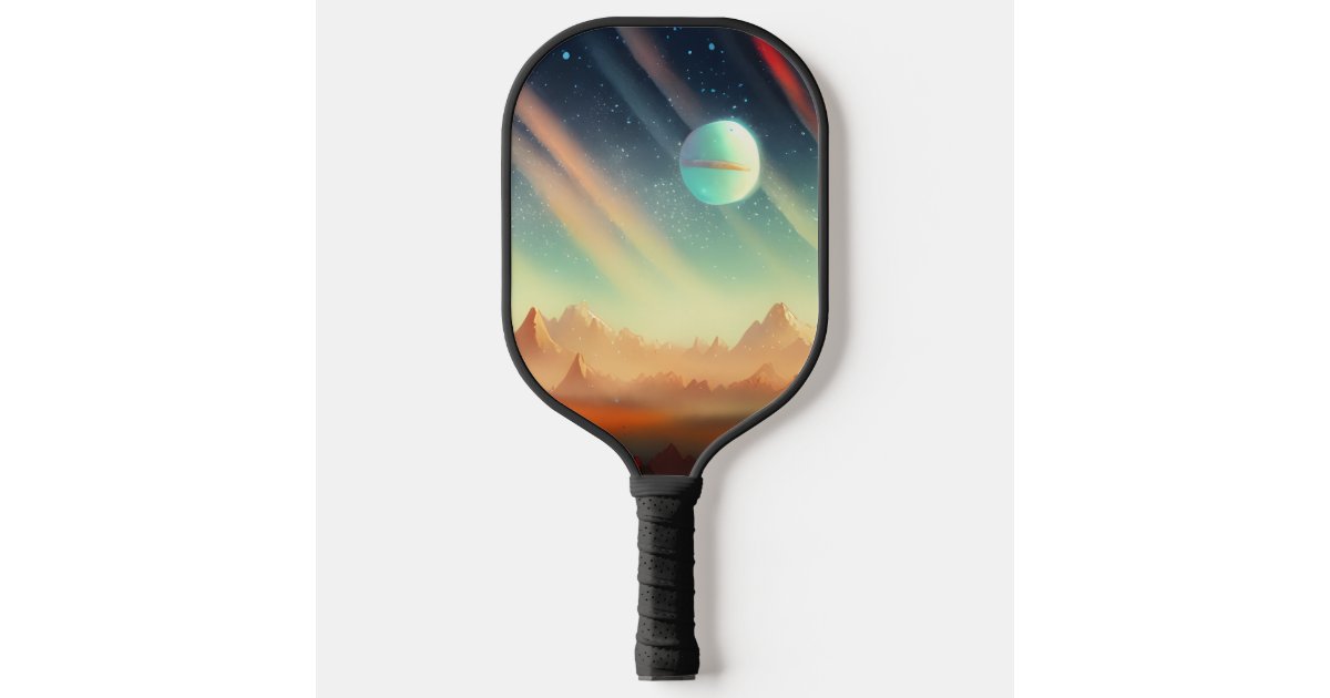 Galaxy, Universe, Stars, Outer Space Pickleball Paddle | Zazzle