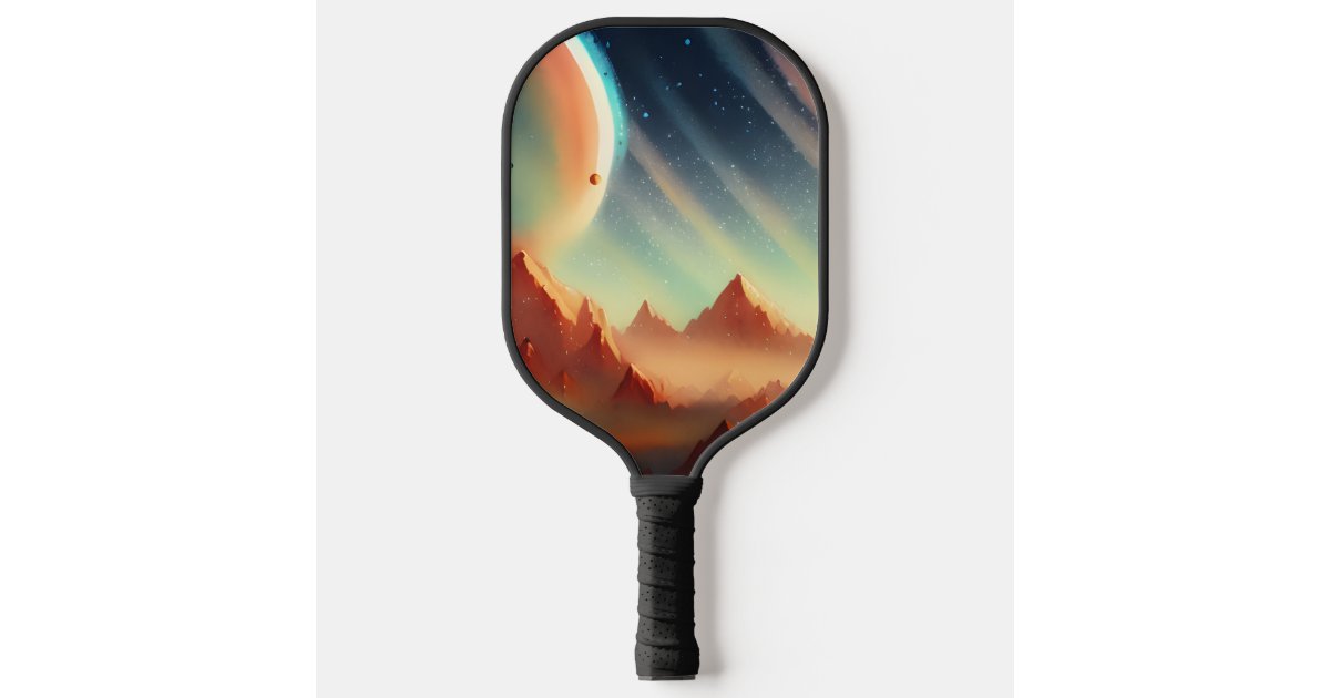 Galaxy, Universe, Stars, Outer Space Pickleball Paddle | Zazzle