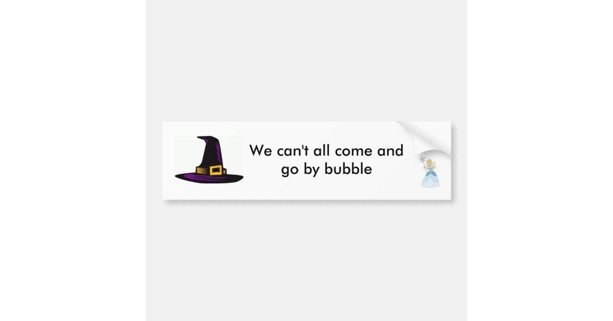 Galinda WICKED Bumper Sticker | Zazzle