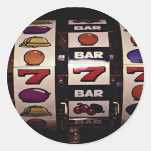 Slot Machine Stickers & Labels | Zazzle UK