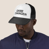GAME CHANGER slogan hat | Zazzle