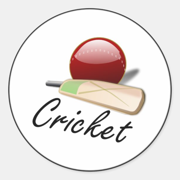 Cricket Stickers & Labels | Zazzle UK