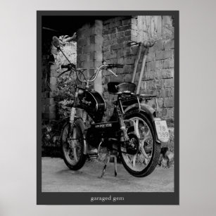 Moped Posters & Prints | Zazzle UK