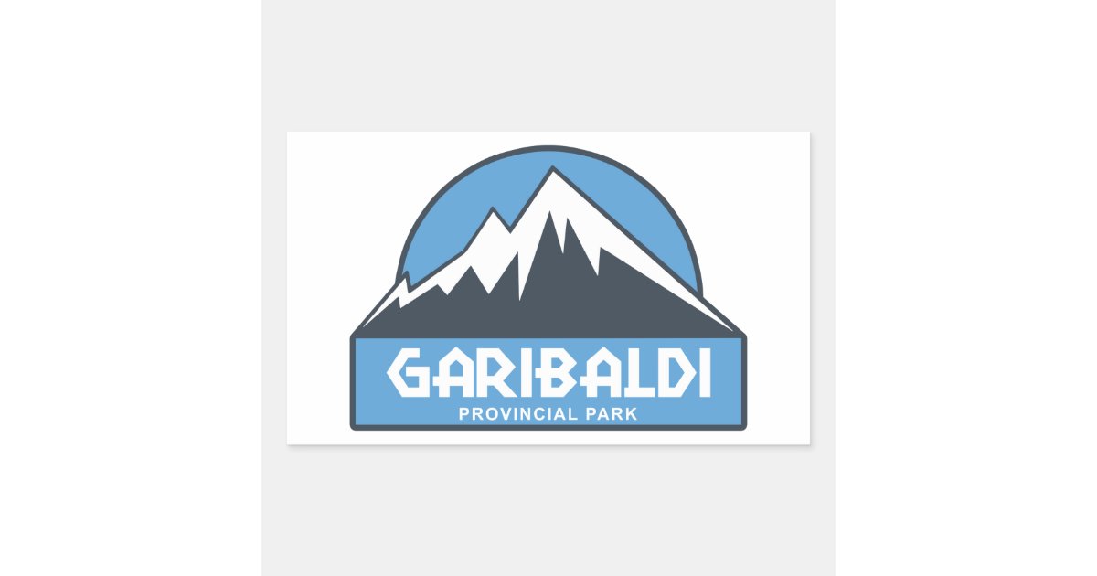 Garibaldi Provincial Park Rectangular Sticker | Zazzle