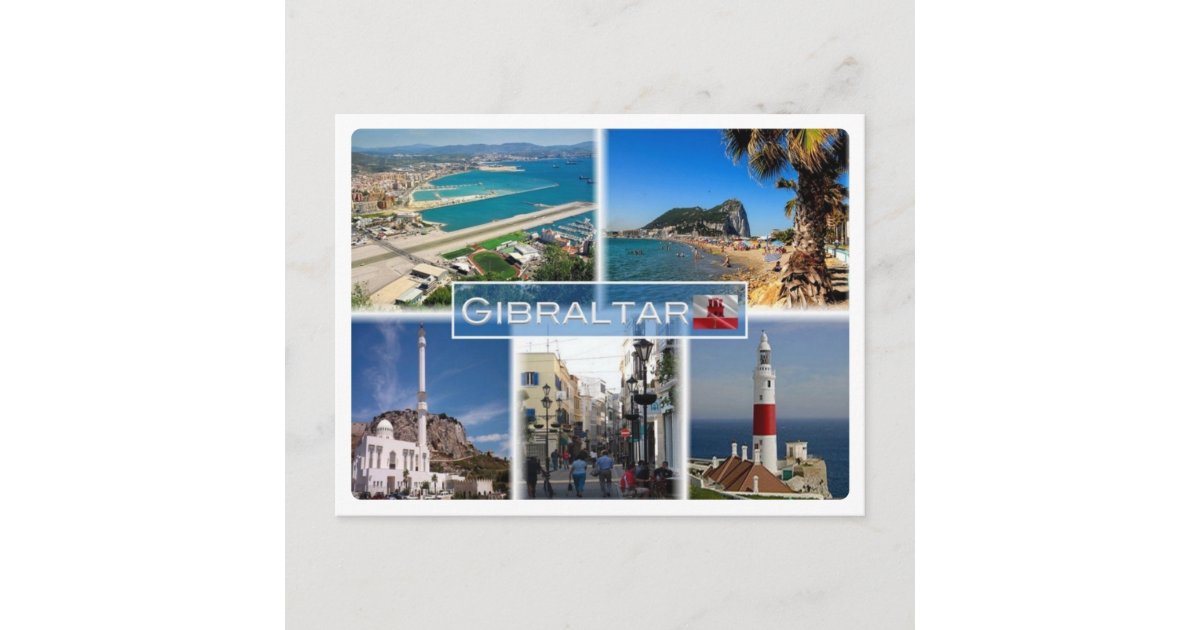 GB - Gibraltar - Postcard | Zazzle