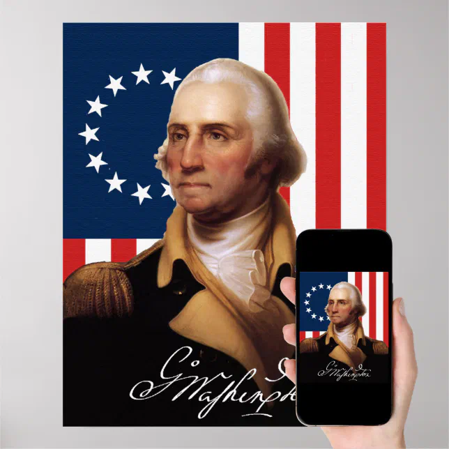 General George Washington Poster | Zazzle