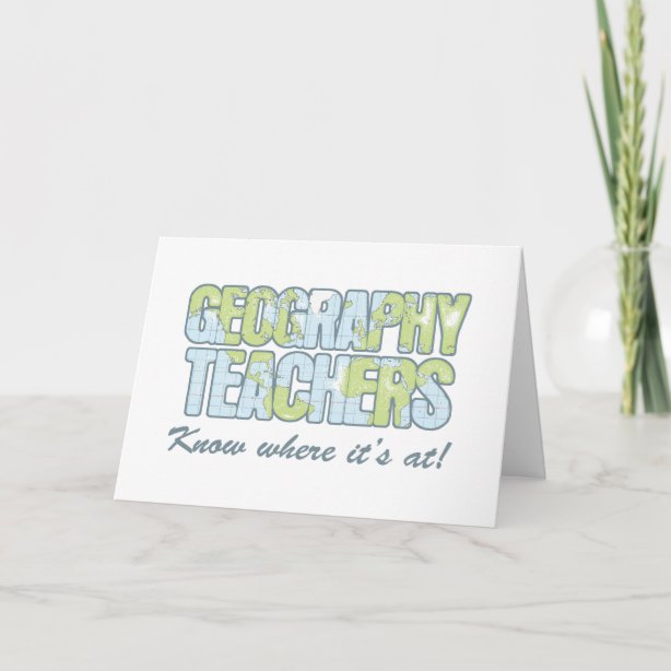 Geography Cards | Zazzle UK