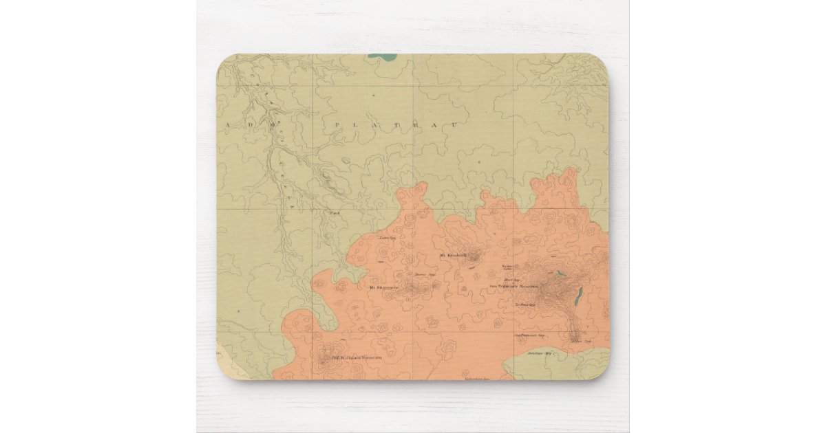 Geologic Map Of The Colorado Plateau Mouse Mat | Zazzle