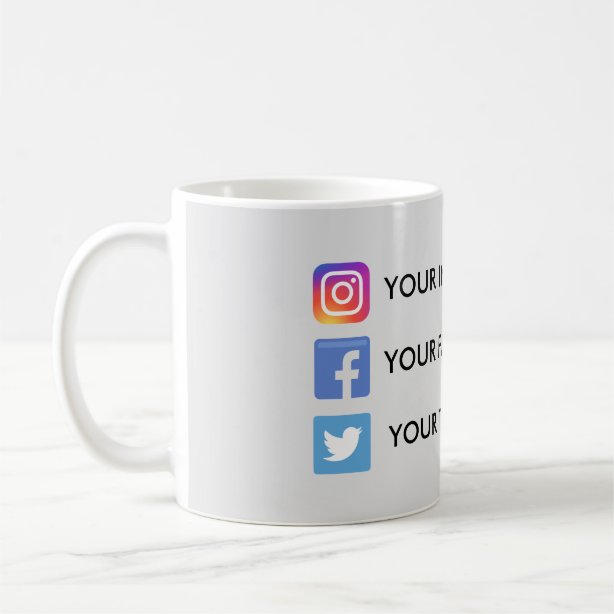 Facebook Coffee & Travel Mugs | Zazzle UK