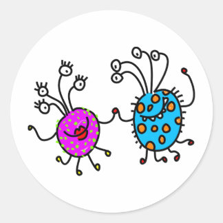 Germ Stickers and Sticker Transfer Designs - Zazzle UK