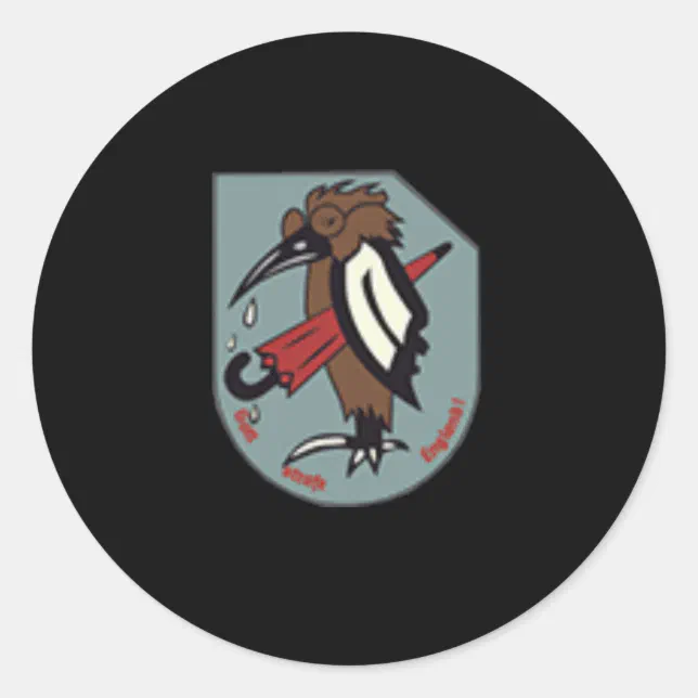 German WW2 airforce Luftwaffe emblem logo Classic Round Sticker | Zazzle