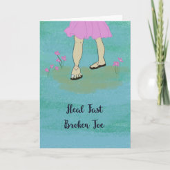 Broken Leg Cards | Zazzle UK