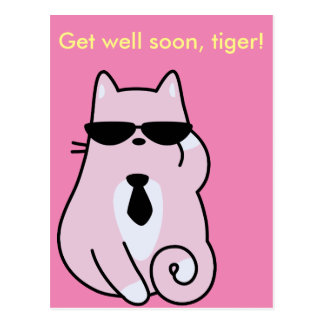 Funny Cat Get Well Cards & Invitations | Zazzle.co.uk