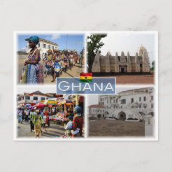 Ghana Postcards | Zazzle UK