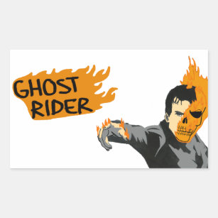 Ghost Rider Stickers & Labels | Zazzle UK