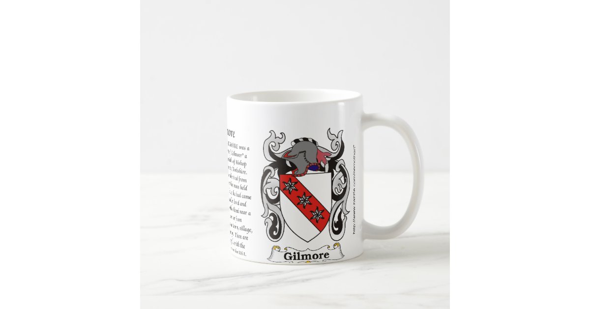 Gilmore Family Coat of Arms mug | Zazzle