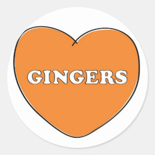 Ginger Stickers & Labels | Zazzle UK