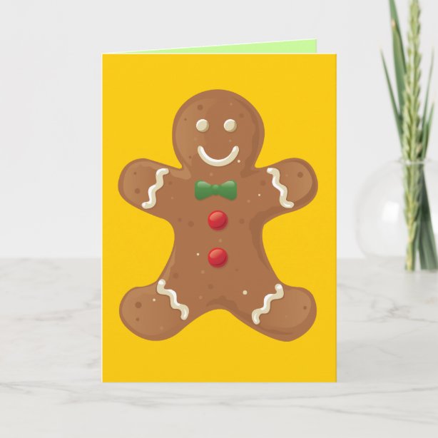 Gingerbread Cards | Zazzle UK