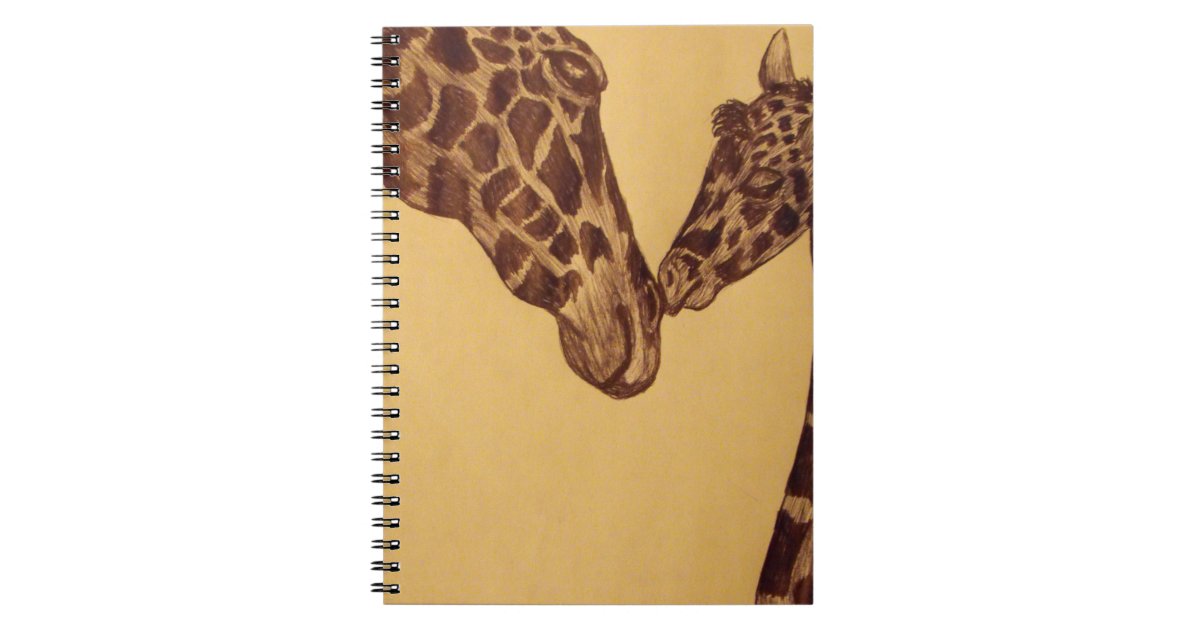 Giraffe Notebook | Zazzle