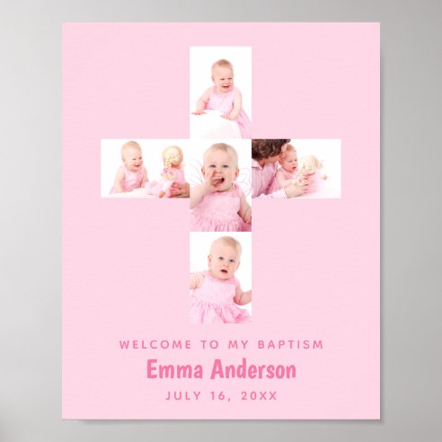 Christening Posters & Prints | Zazzle UK