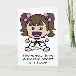 Martial Arts Birthday Cards | Zazzle UK
