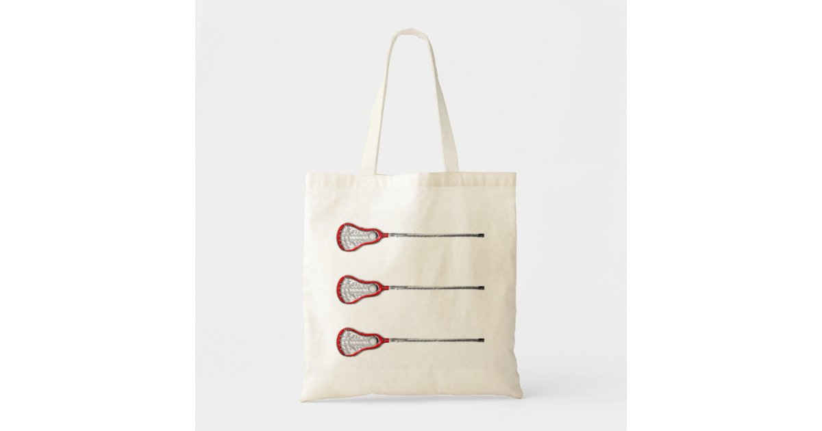 Girls Lacrosse Tote Bag | Zazzle