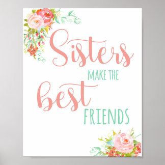 Best Sister Posters | Zazzle.co.uk