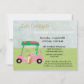 Glam 50 & Fabulous Golf Scene Party Invitation | Zazzle