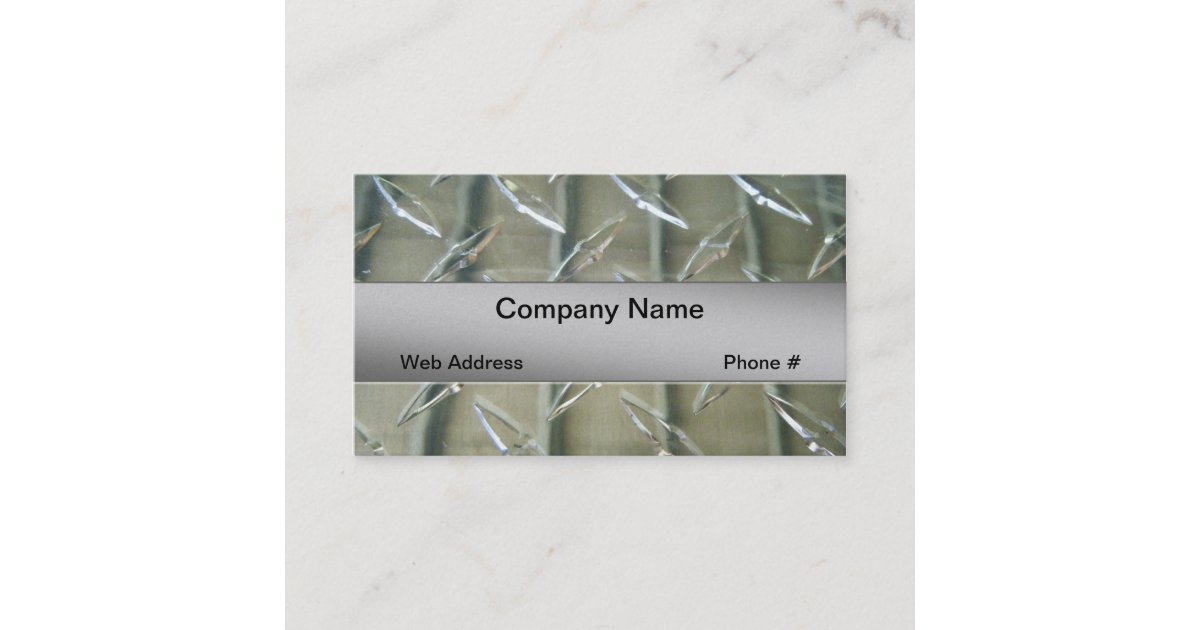 Glass Company Business Card | Zazzle