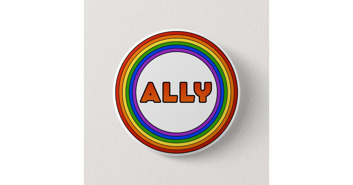 GLBT Ally Button | Zazzle