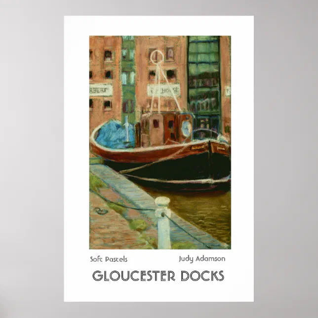 'Gloucester Docks' Print or Poster | Zazzle