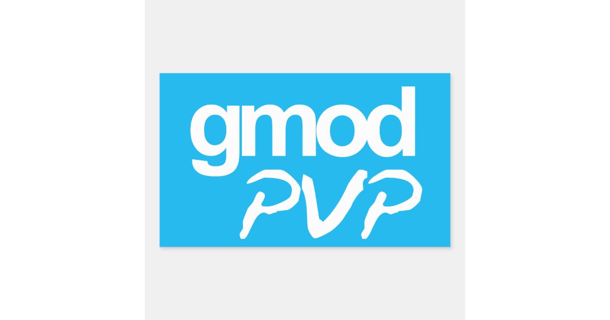 Gmod PVP Sticker | Zazzle