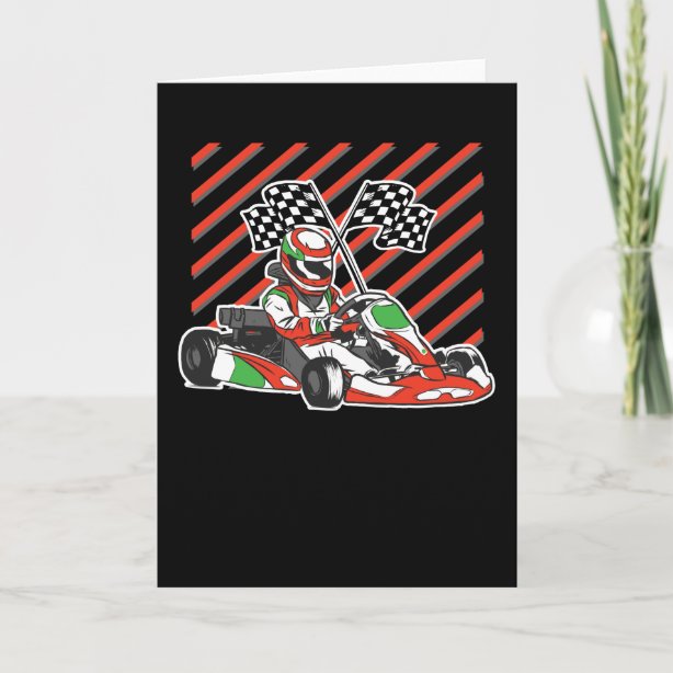 Go Kart Cards | Zazzle UK