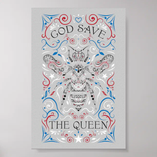 god save the queen poster | Zazzle